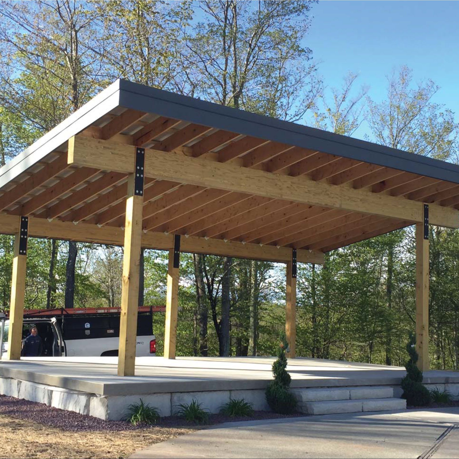 Pavillion Roof - Trap's Sheet Metal